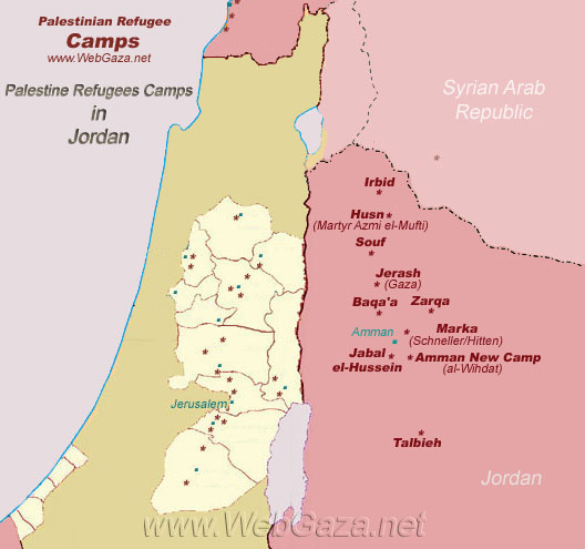 Palestinian Refugee Camps in Jordan - What Are the Palestinian Refugee ...