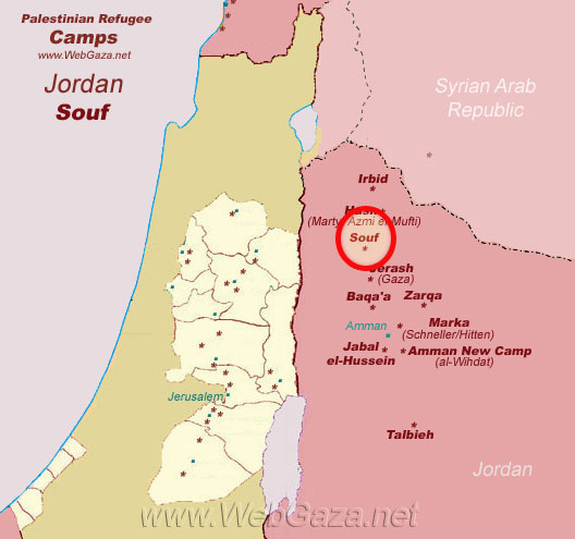Souf Refugee Camp - Where is Souf Camp Located?